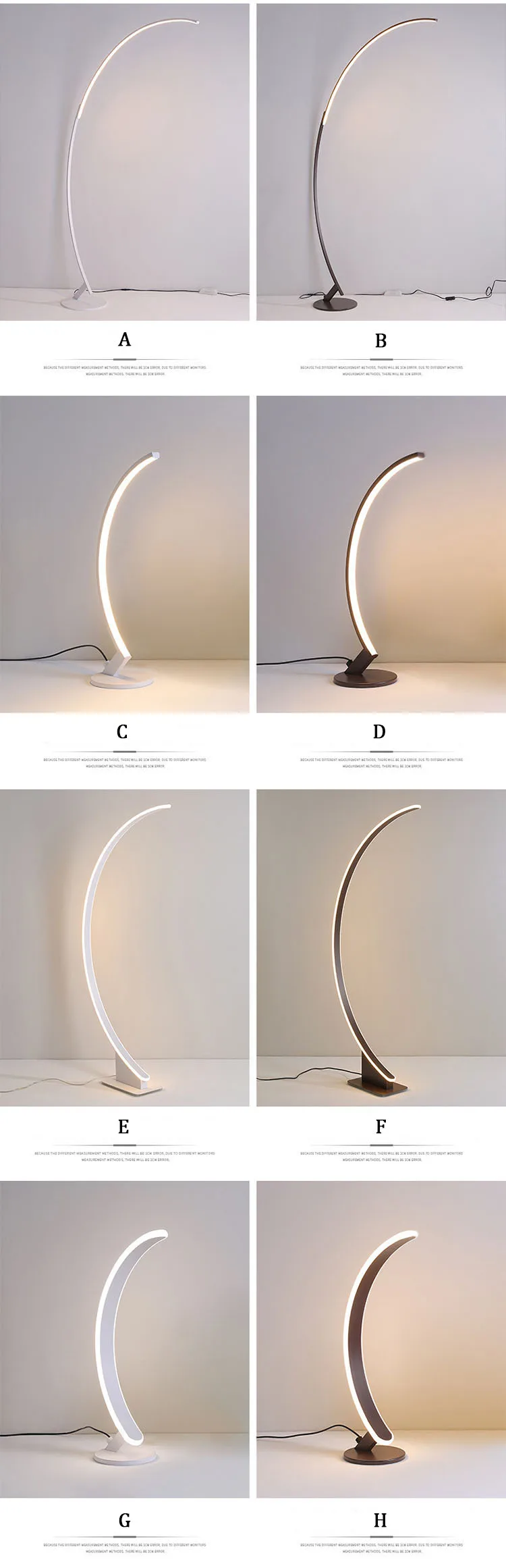 Modern Nordic Loft LED Standing Lamp for Office & Living Room Luxury ...