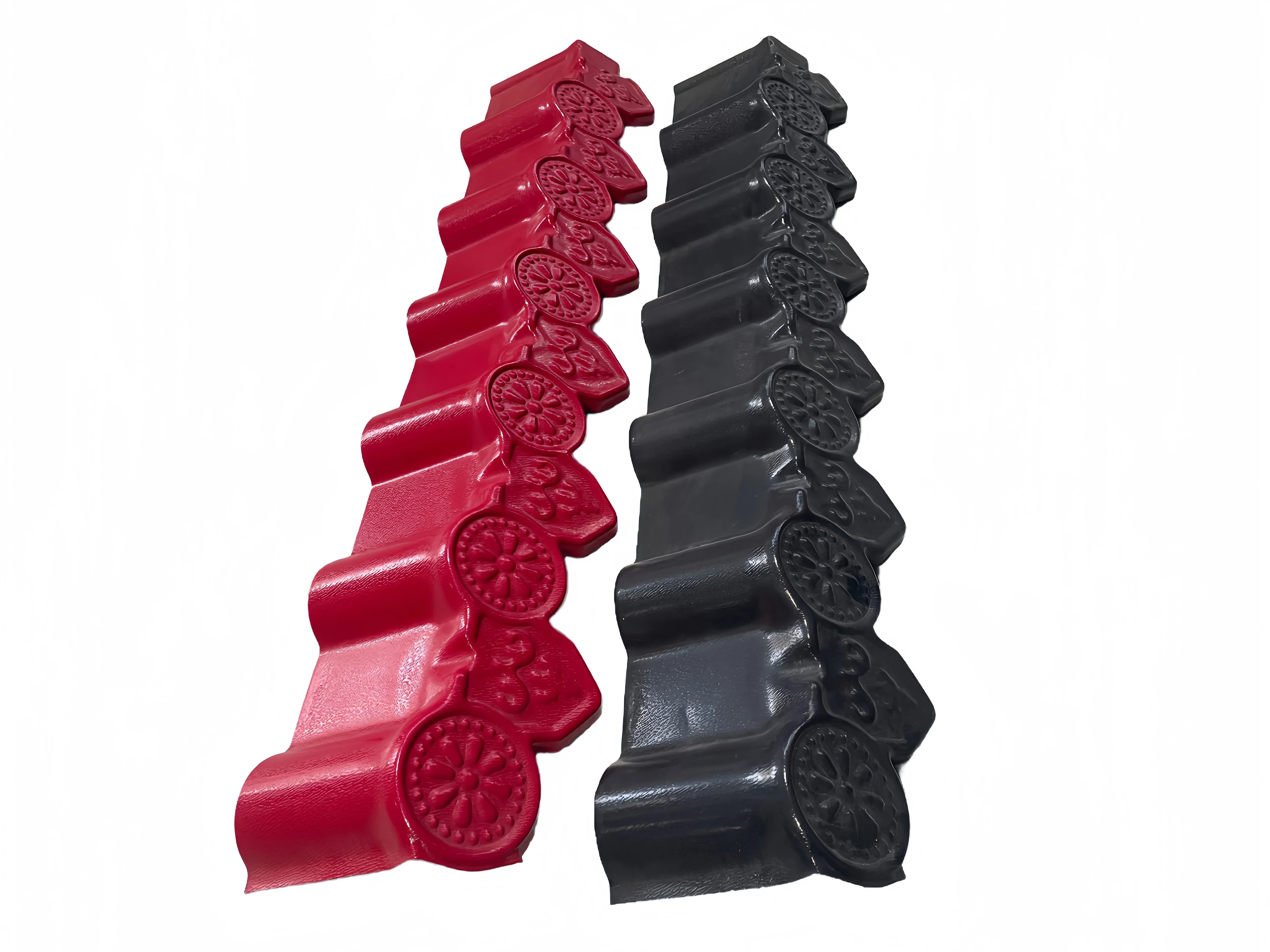 Large Roman Style New Design ASA Sheet Synthetic Resin Roof Tiles Top ...