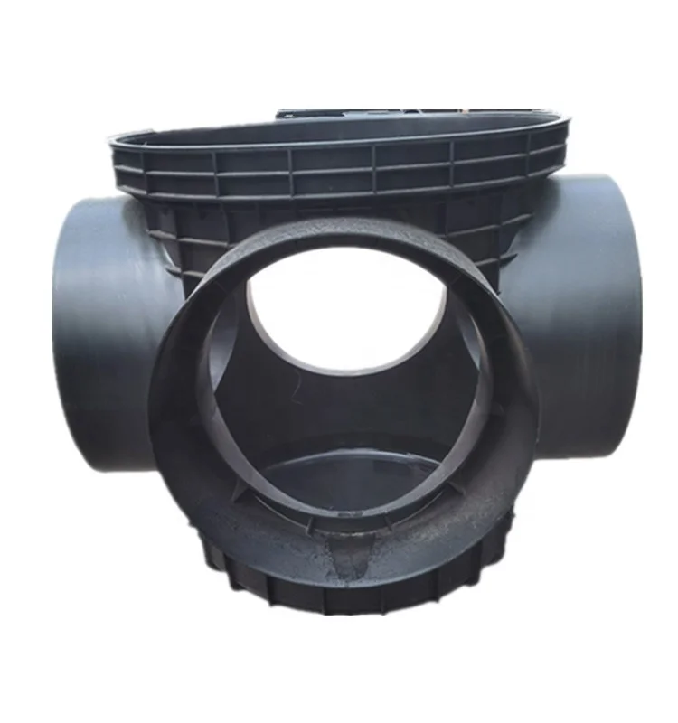 PE Drainage Plastic Manhole Inspection Well Underground Sewage ...