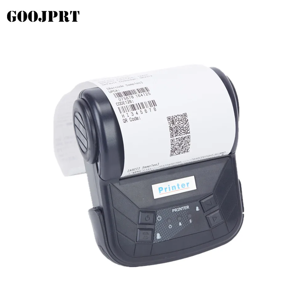 80mm Mini Portable Handheld Label Receipt Thermal Printer Support ...
