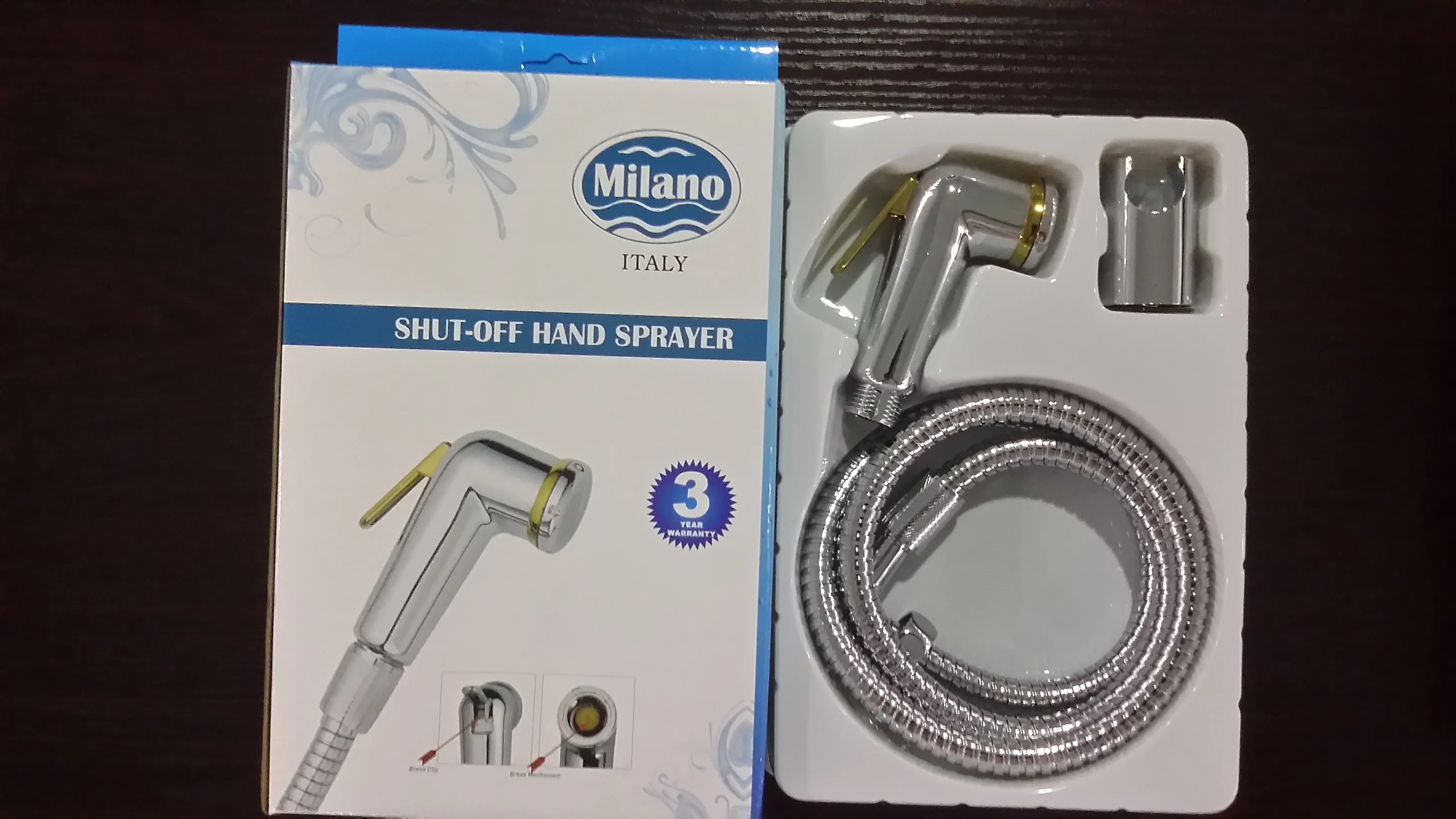 Muslim Shattaf Set Chrome Abs Toilet Bidet Shattaf Hand Shower Head ...