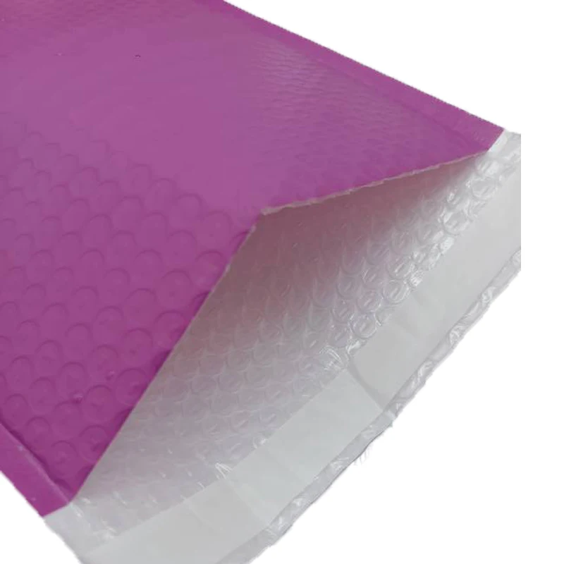 Custom Matt Pink Bubble Envelope - Free Sample Poly Mailer