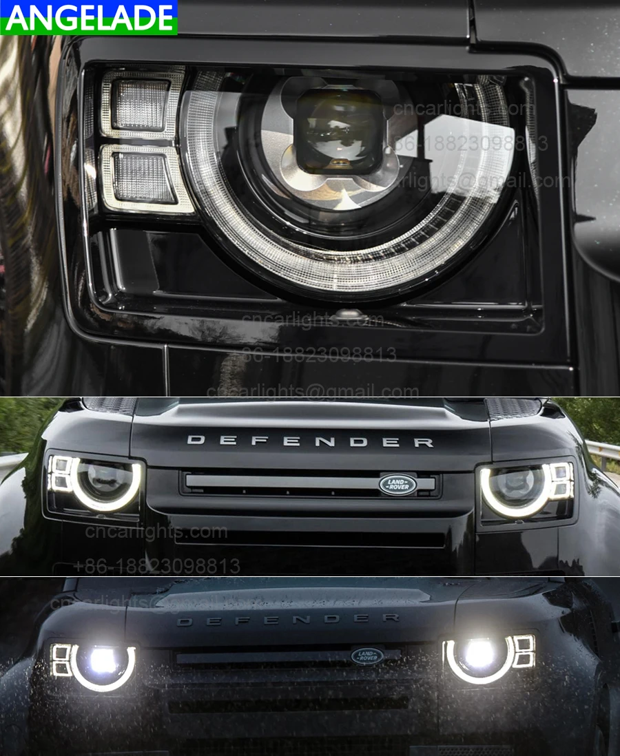 Original Genuine Led Matrix Headlights For Land Rover Defender 2020 ...