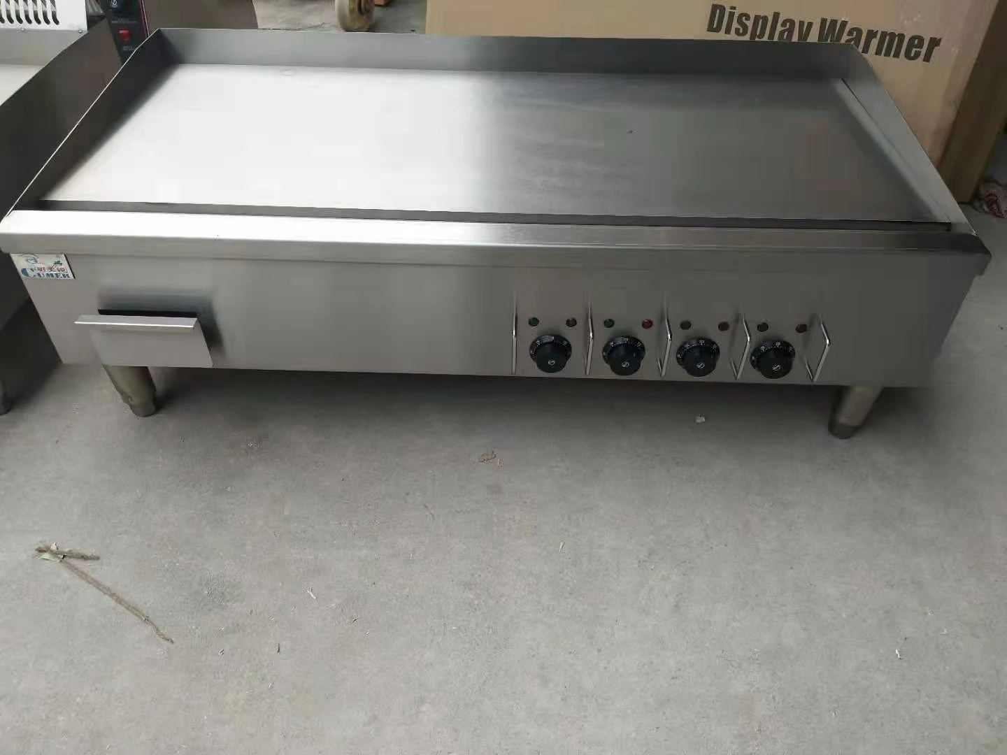 Commercial Counter Top Restaurant Stainless Steel Hamburger Griddle ...