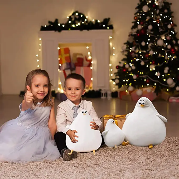 Customized Cute Seagull Fat Chicken Plush Toys - Funny Stuffed Animals
