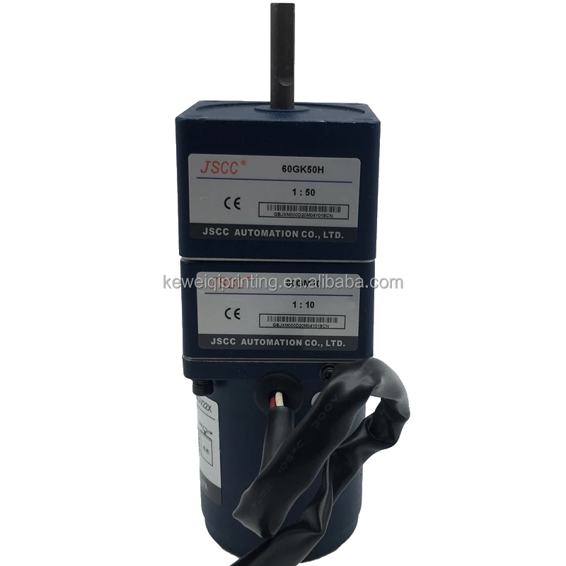Jscc Ac Motor 60ys06gv22 With Gearbox 60gk50h & 220v Ac Gear Motor Odm