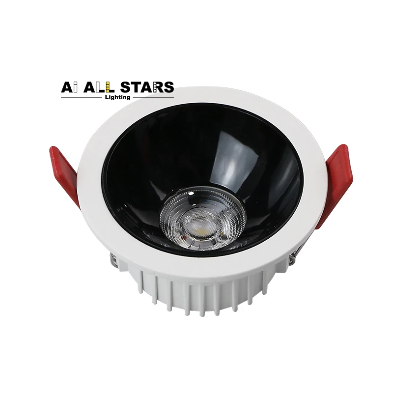 Indoor Ceiling Downlights Round Recessed Down Light Led Aluminum ...