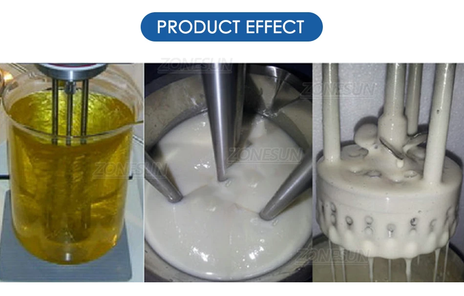 Zonesun Zs-j300 Cosmetics Immiscible Liquid Colloids Emulsion ...