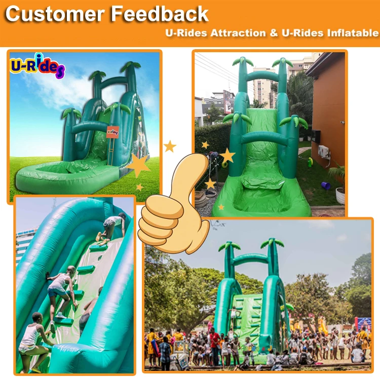 Ben 10 Cartoon Inflatable Water Slide - Fun for All Ages