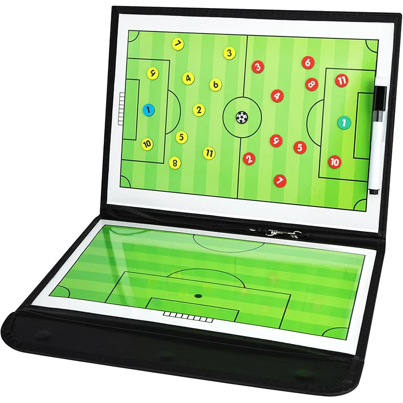 Foldable Soccer Coaching Board Soccer Coaches Clipboard Tactical ...