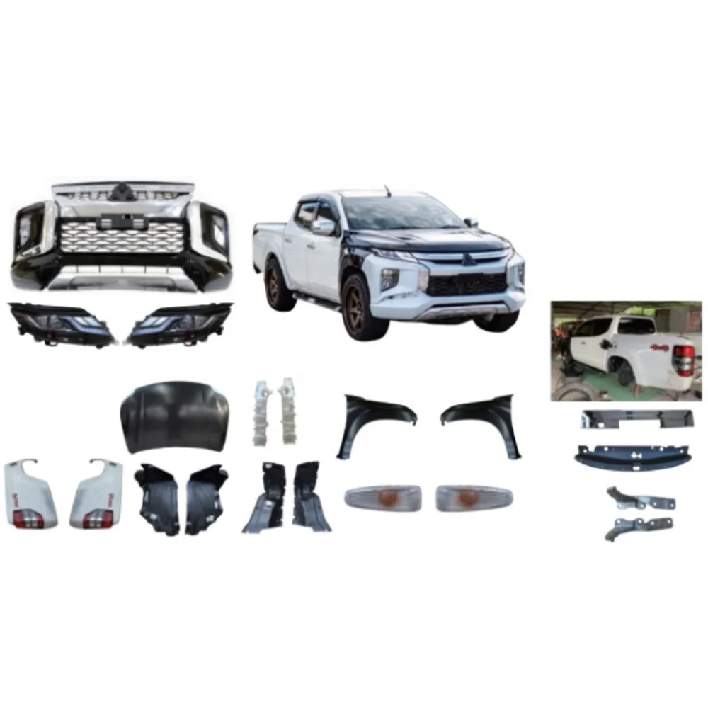 LuckinAuto body kit For Mitsubishi l200 body kit 2015 Change To 2020 ...
