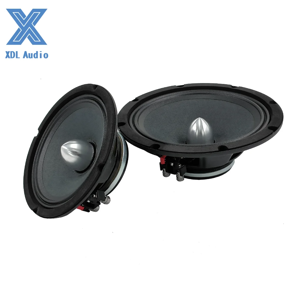 8-Inch Mid-Range Iron Speaker with 120W RMS Power for Car Audio System ...