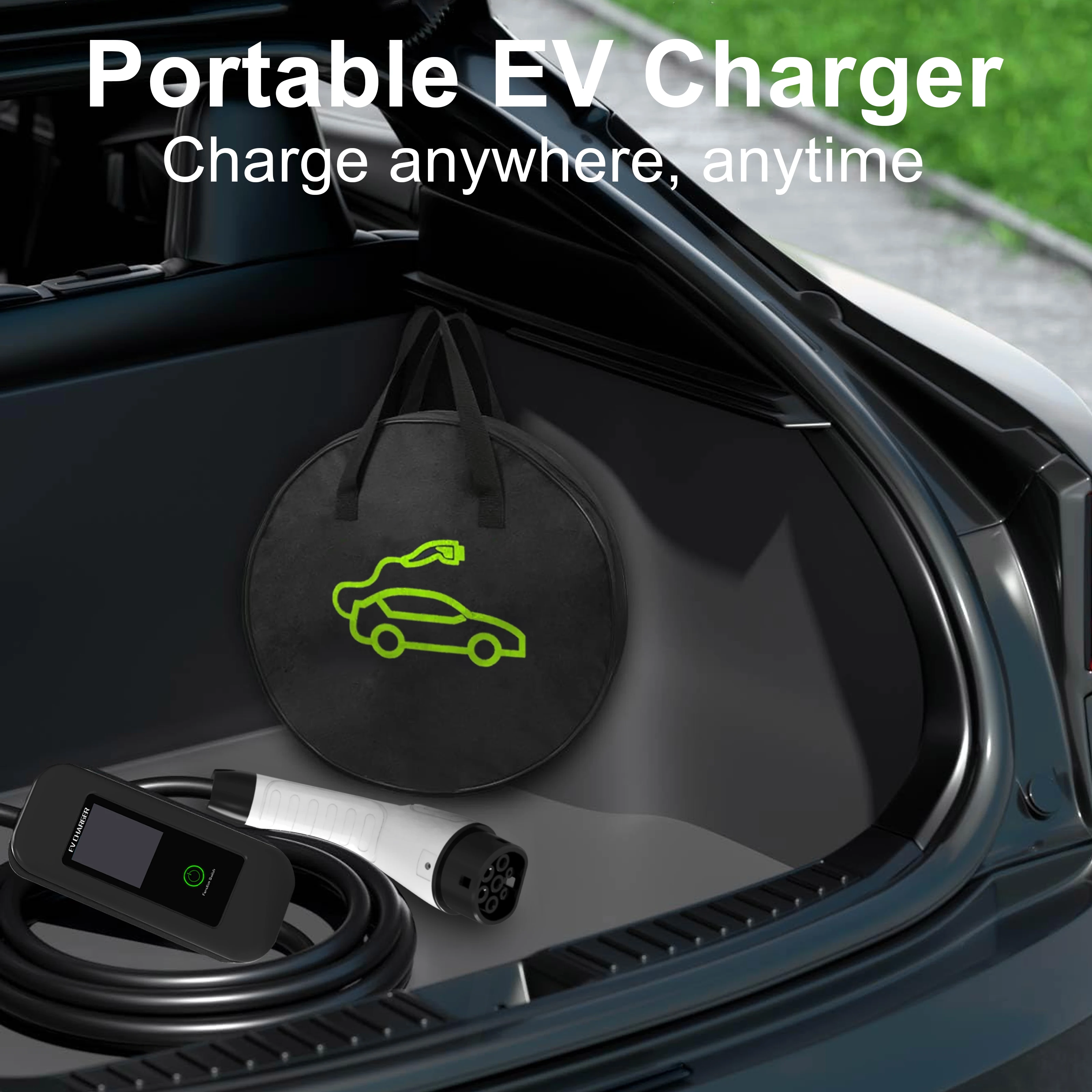 Factory Supply Portable Ev Charger Type 2 To Type 2 Charge Cable Ac 32a ...