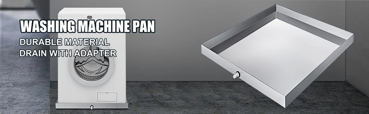 Stainless Steel Washing Machine Drain Pan - Durable & Efficient