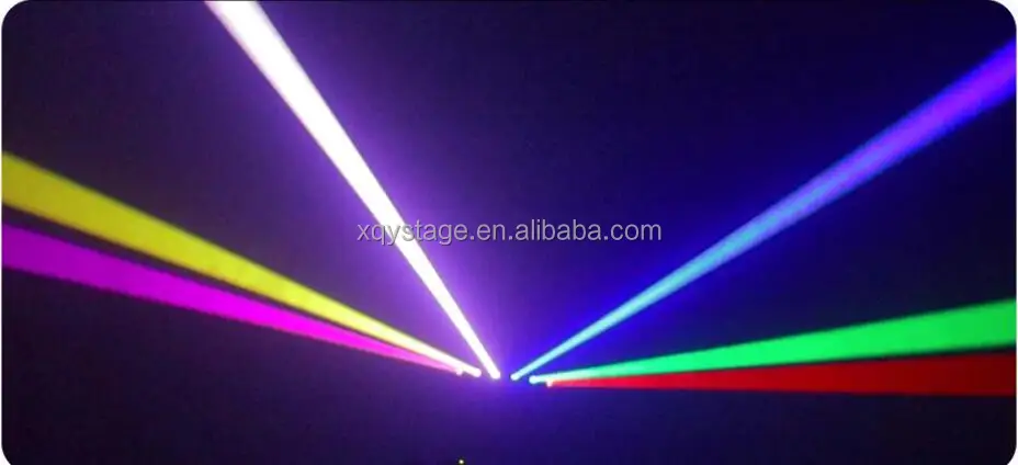 6 Eye RGB Laser Moving Head Light - DMX512 Controller for DJ Stage ...