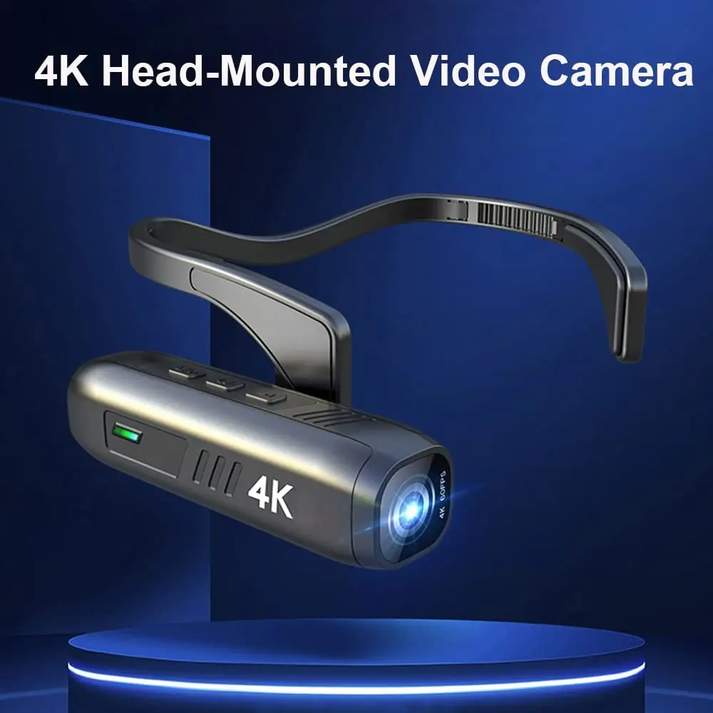 4k Sport Cam - Wearable Wifi Video Camera with 120° Lens