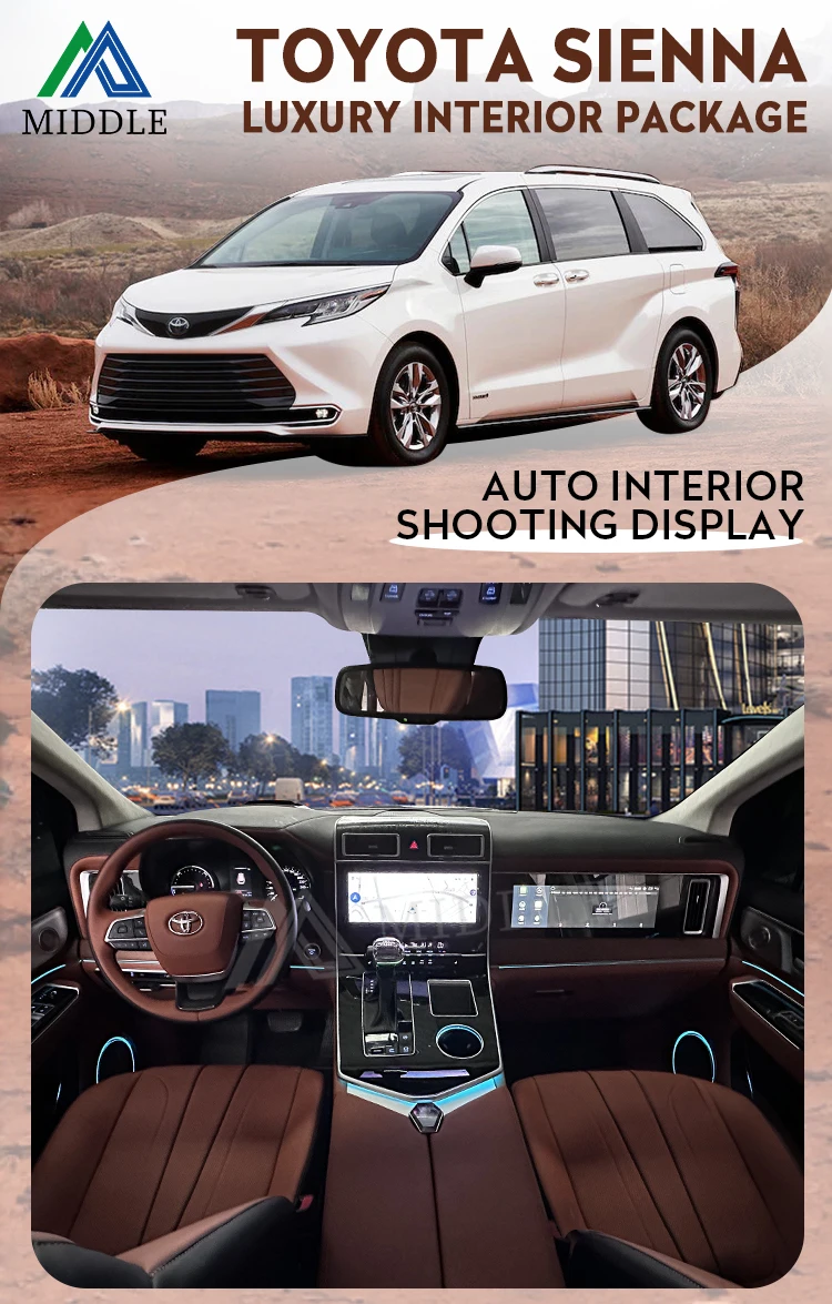 New Toyota Sienna Luxury Interior Upgrades Customization Auto Parts Accessories - Buy Luxury ...