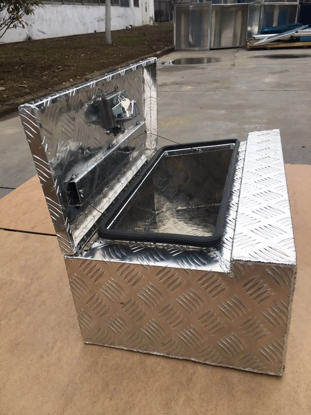 Aluminum Toolbox Waterproof Ute Truck Canopy Underbody Truck Tool Boxes ...