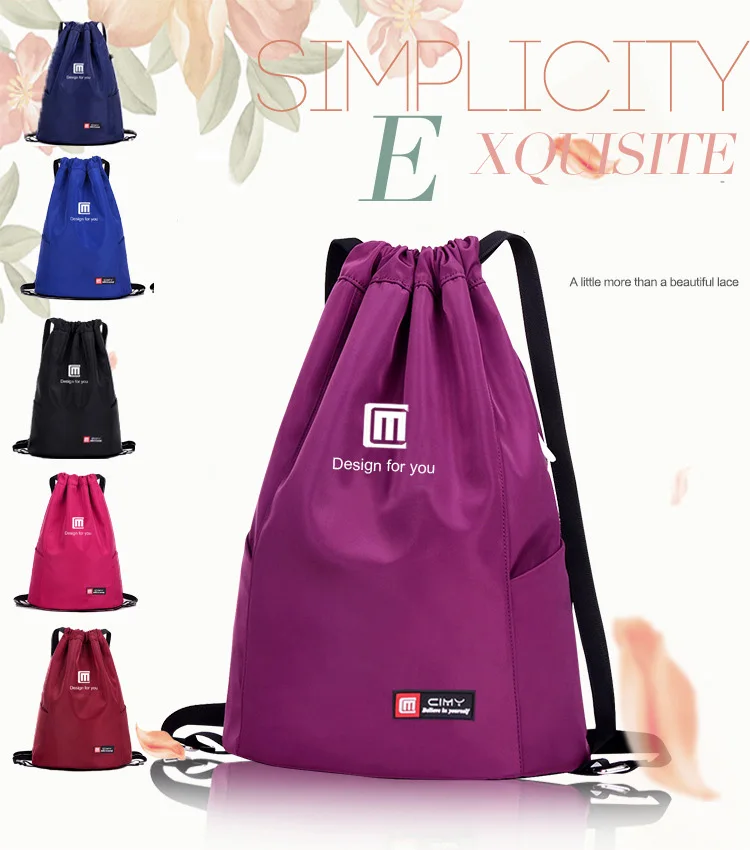 Professional Draw String Sack Pack With Logo Designer Drawstring Bags ...