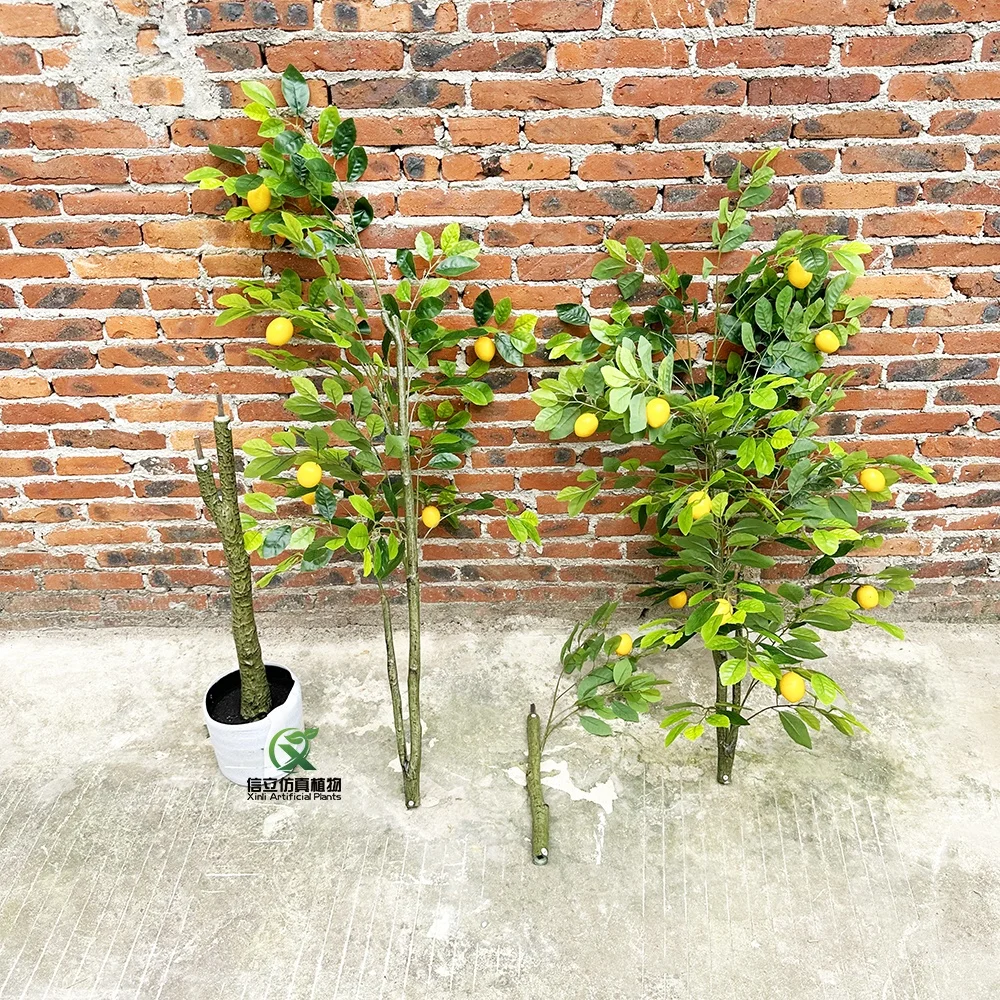 Small Packing Volume Detached KD Structure 6 Ft Plastic Lemon Tree ...