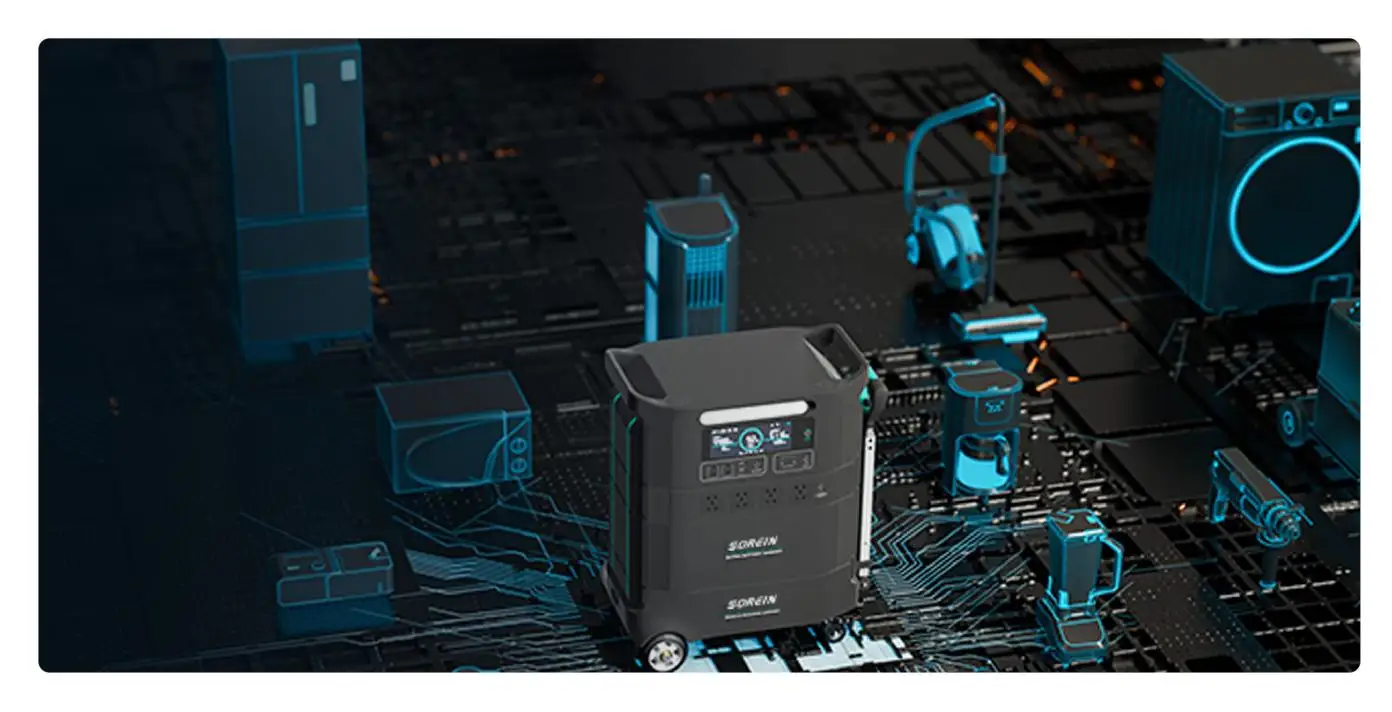 Sorein 4400W Portable Power Station - Reliable Energy Storage