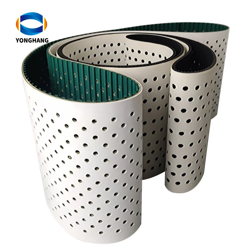 High Temperature Resistance Silicone Timing Belts for Food & Paper Pulp ...