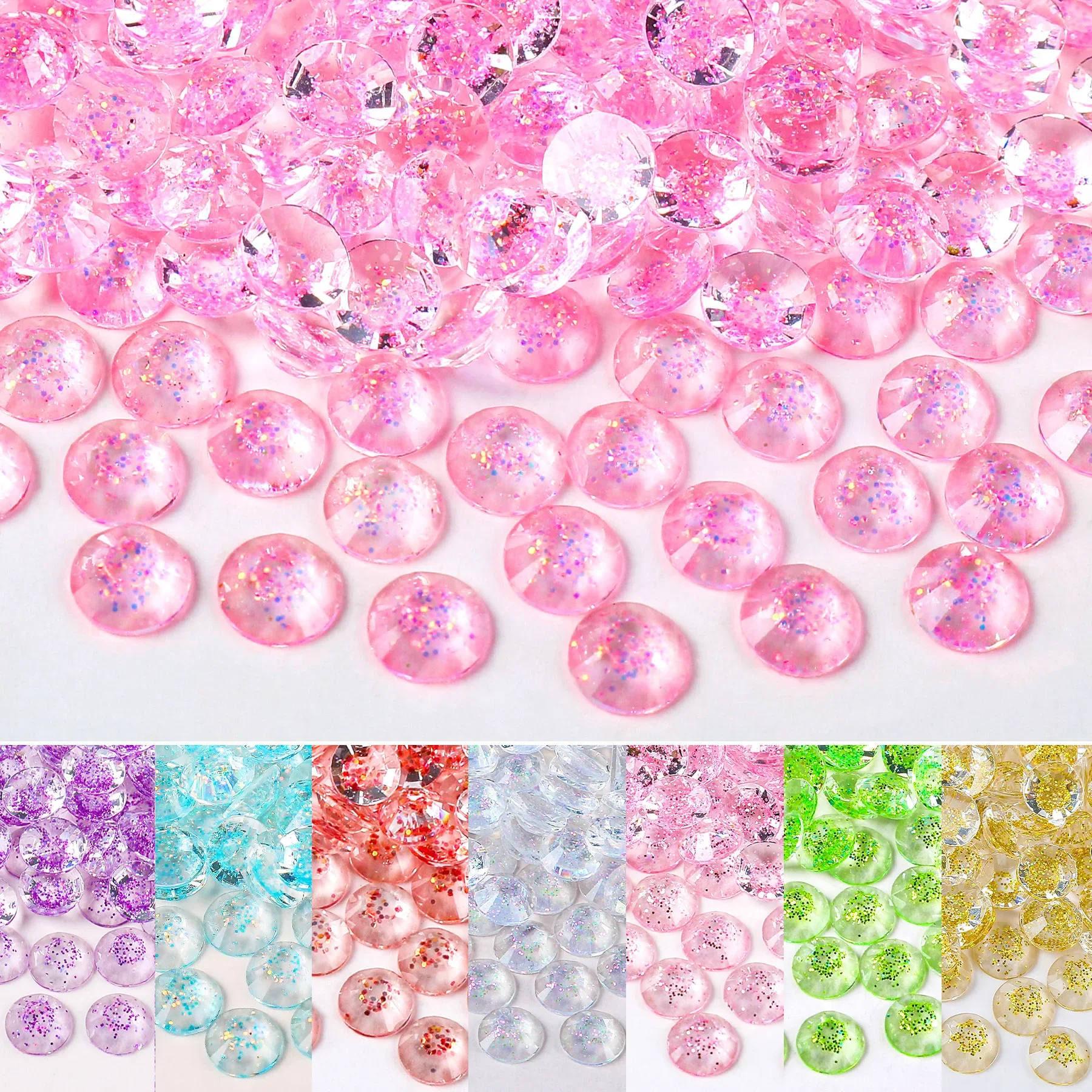 Wholesale Big Package Transparent Starry Colors Milky Way Sky Resin Non ...