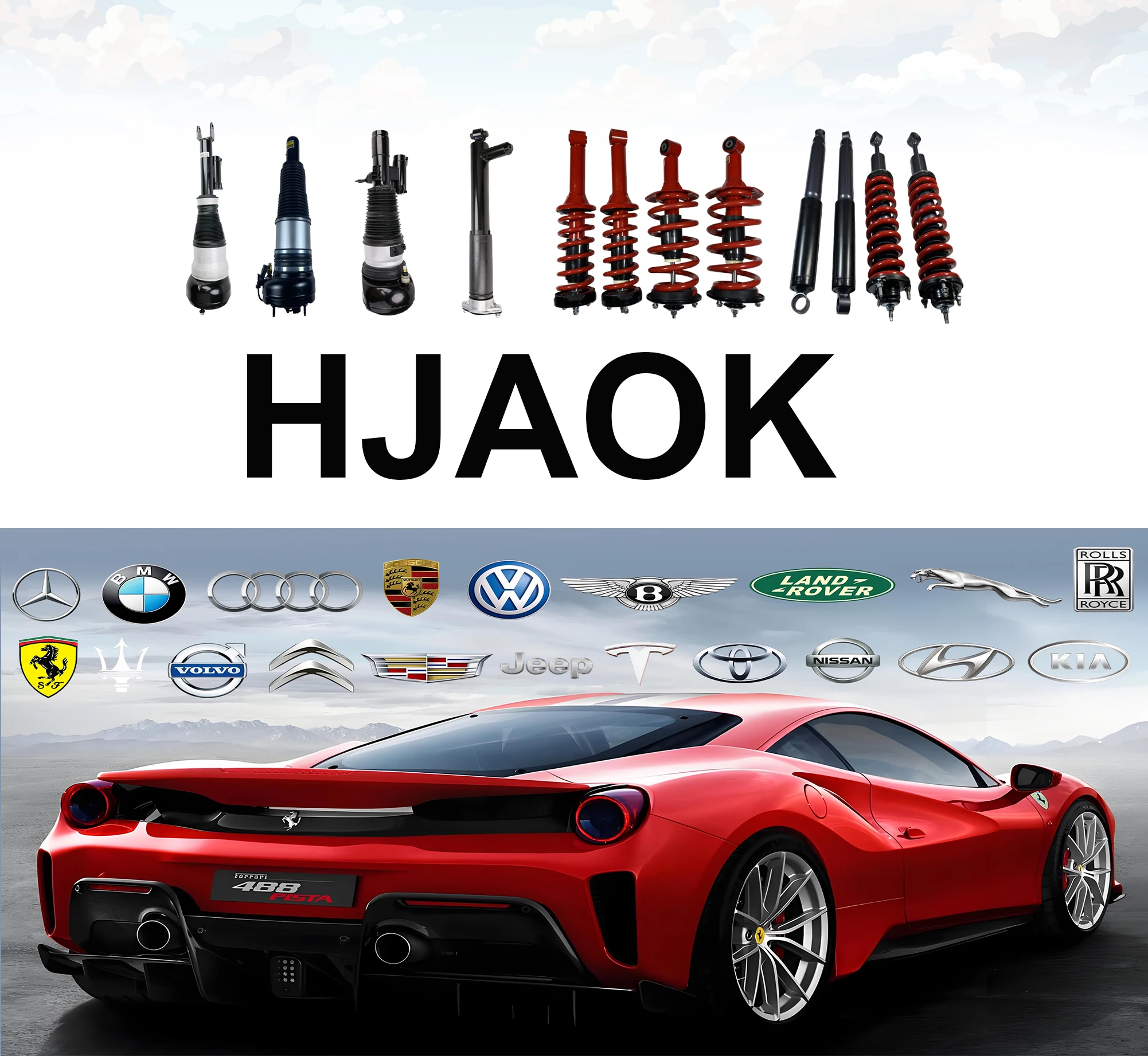 4633203302 4633203401 Rear Air Suspension Kit Air Spring Shock ...