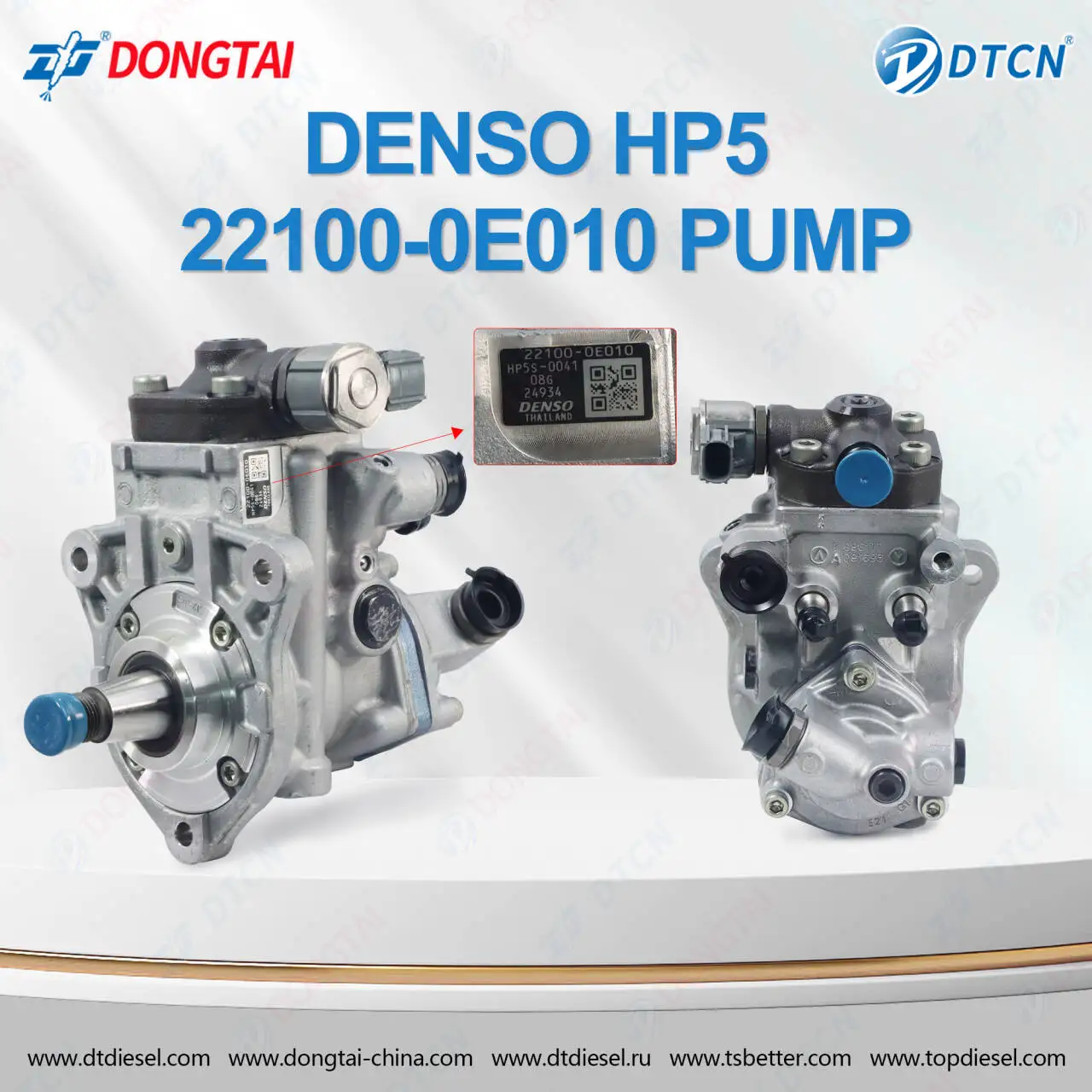 New Original 22100-0E010 Hp5 Diesel Fuel Injection Pump Engine Parts ...