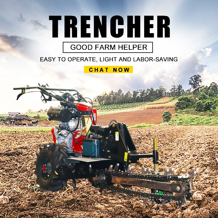 SDJG 15HP Trencher - Efficient Ditch Digging Machine