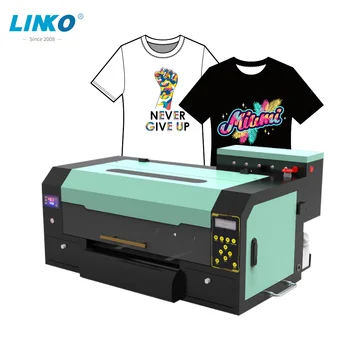 Linko A3 Dtf Printer Set I1600 30cm 60cm 2 Heads Printing Machine Pet ...