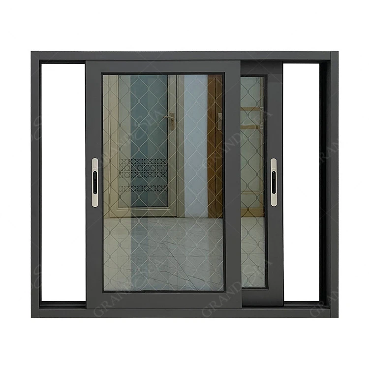 Modern House Aluminium Sliding Window Grill Design - Customized ...