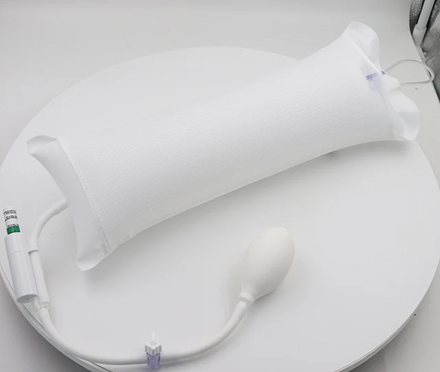 500ml Disposable Medical TPU Pressure Infusor Bag with Piston Gauge