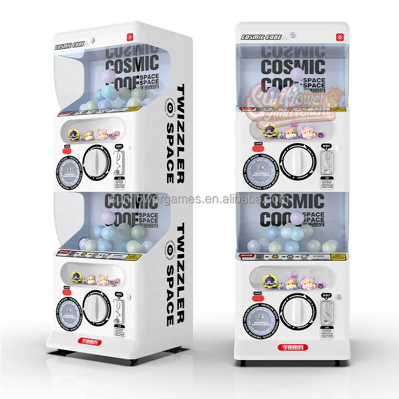 Gaming Stores 2p Capsule Vending Machine With Adjustable Candy Outlet ...