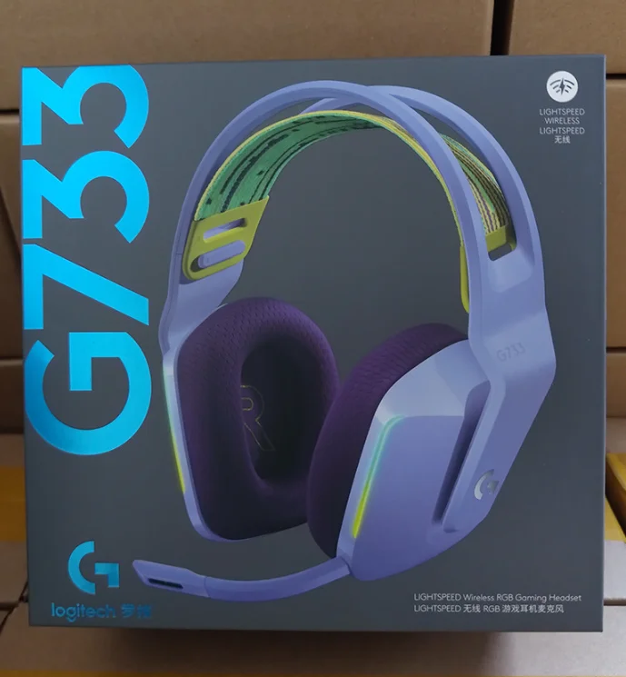 Original G733 LIGHTSPEED Wireless RGB Gaming Headset X 2.0 Surround ...