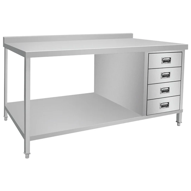 Modern Stainless Steel Kitchen Cabinets for Restaurants | Durable Steel ...
