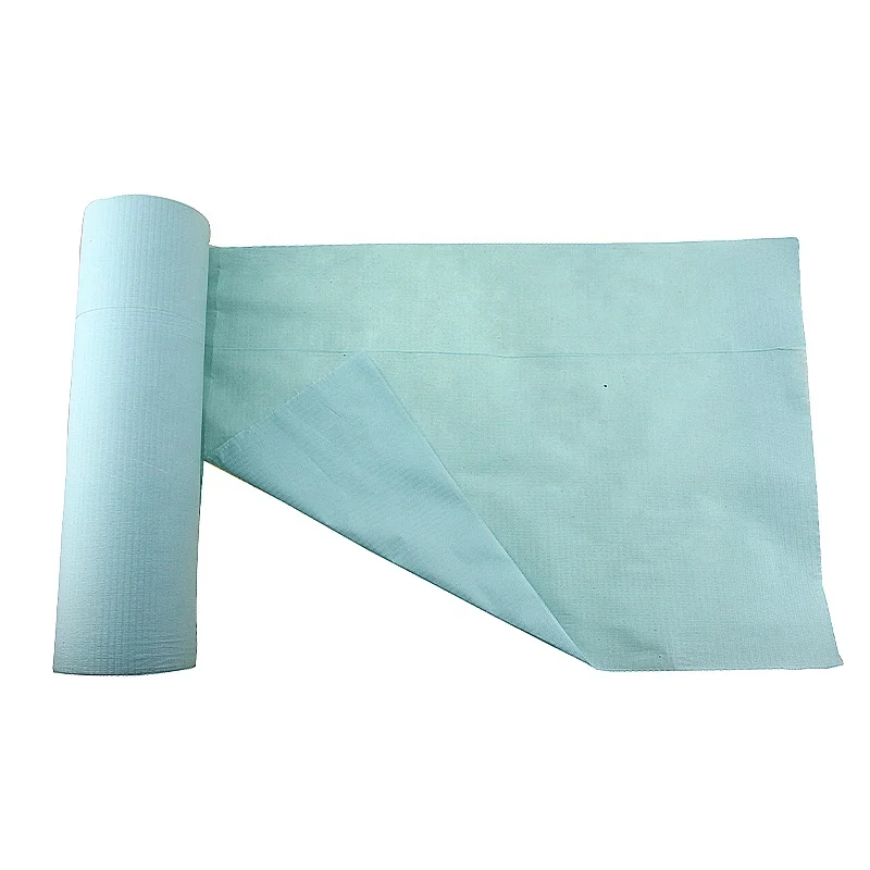 PB021 ZOGEAR 1ply paper+1ply poly disposable dental bib roll| Alibaba.com