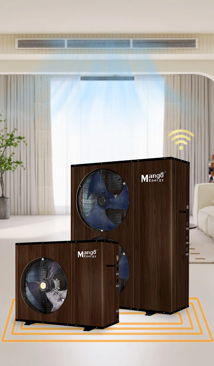 Mango QIII Evi Full DC Inverter Air to Water Monoblock Heater Heat Pump ...