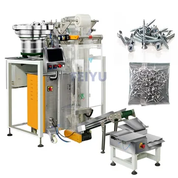 Automatic Screw Plastic Parts Rotary Vibration Bowl Feeding Packing Machine - Buy Rotary Packing ...