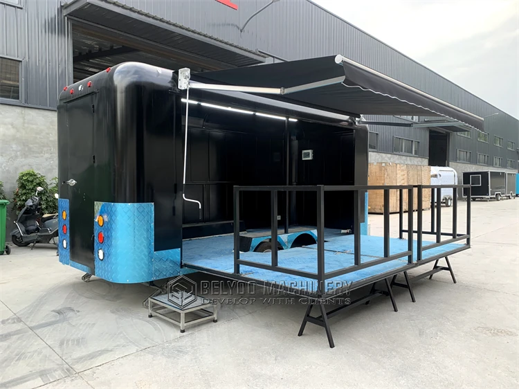 Exhibition Stage Trailer with LED Screen and Expandable Box Traier for ...