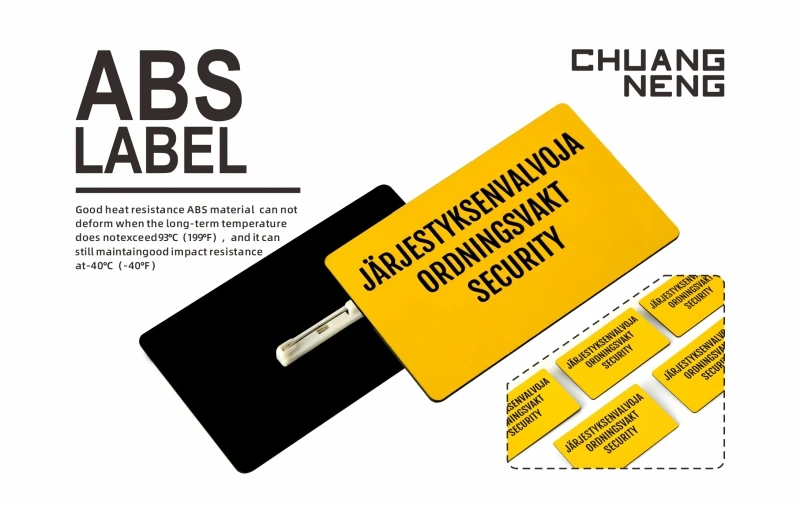 China Custom Sign Adhesive Abs Laser Engraving Sheet Label - Buy Abs ...