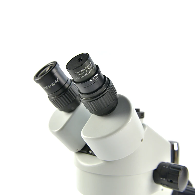 3.5X-90X Trinocular Stereo Microscope with 2MP Digital Camera