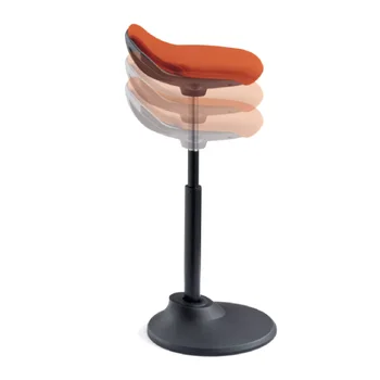 Office Adjustable Ergonomic Balance Stool Seating Sit Stand Stool ...