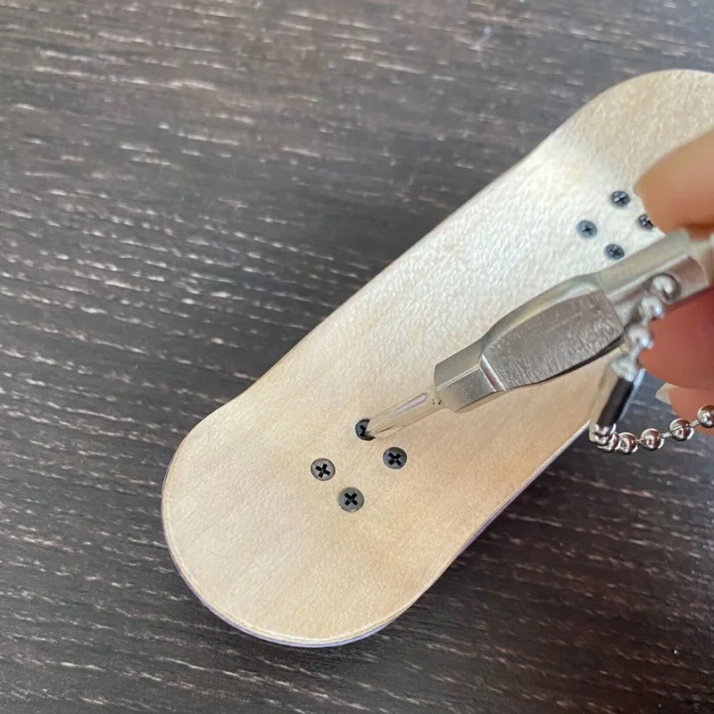 Fingerboard Screwdriver - Metal Tool for Skateboarders