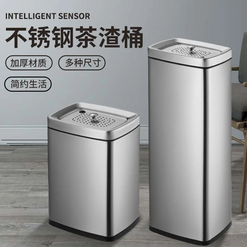 Stainless Steel Tea Pail Tea Residue Waste Water Table Set Separation ...
