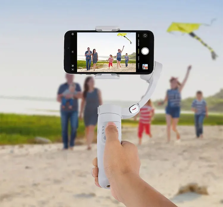 Motorized Gimbal Stabilizer Ai Smart Phone Holder Automatic Auto C Face ...