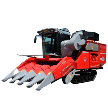 2 Rows Corn Combine Harvester Price Maize Harvesting Machine ...