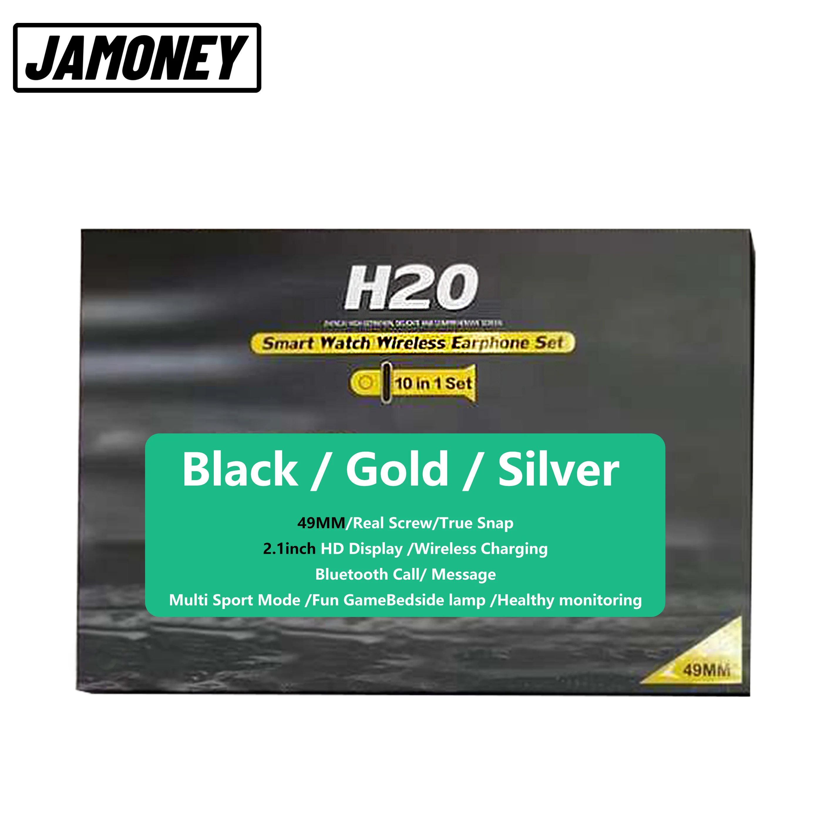 Jamoney H20 Ultra 49mm Smart Watch 2024 Watch 9 Smartwatch With ...