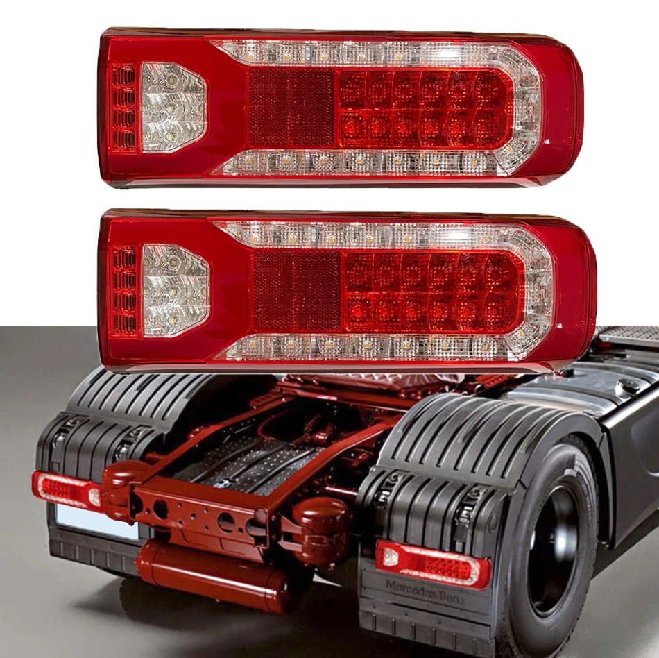 Hst-21153 Heavy Duty Truck Trailer Light Turning Brake Tail Lamp Fits ...