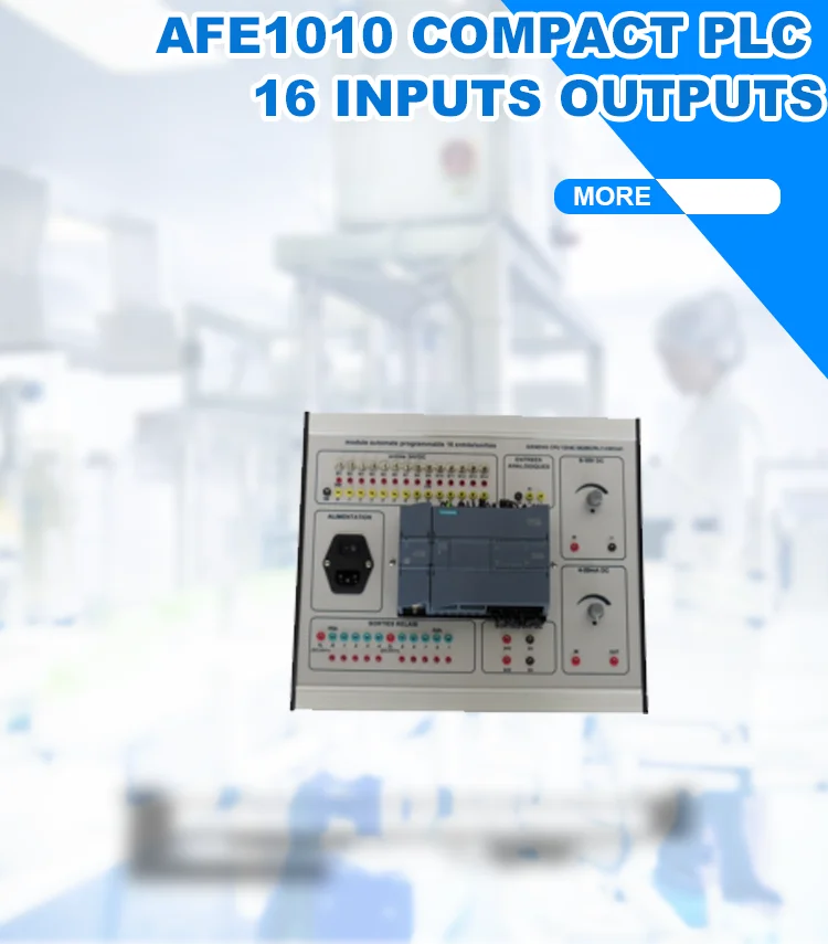 Compact PLC 16 I/O Didactic Equipment for Vocational Training